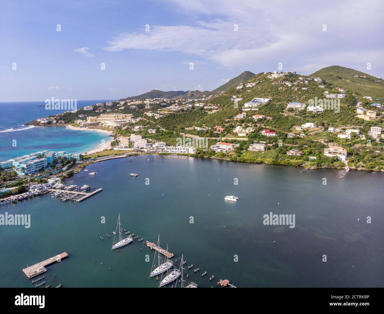 Dawn beach sint maarten hi-res stock photography and images - Alamy