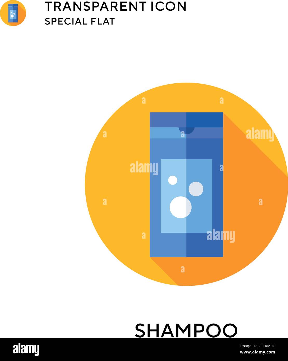 Shampoo vector icon. Flat style illustration. EPS 10 vector Stock ...