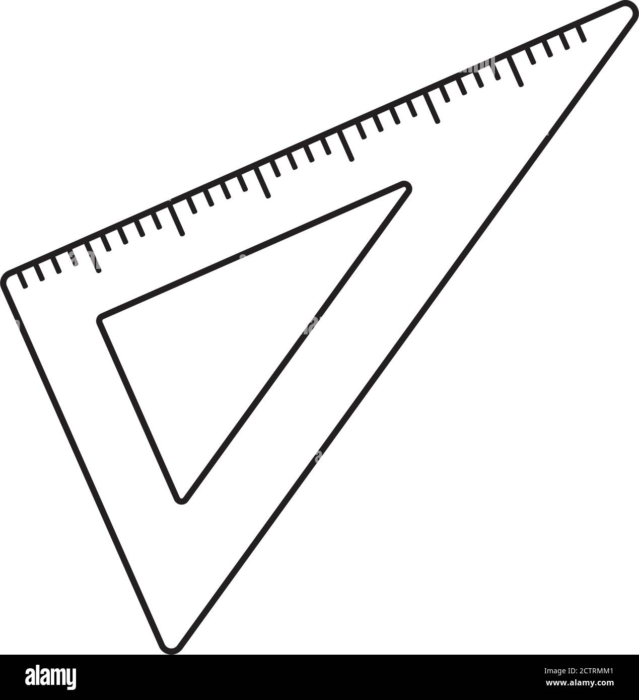 Drafting triangle Black and White Stock Photos & Images - Alamy