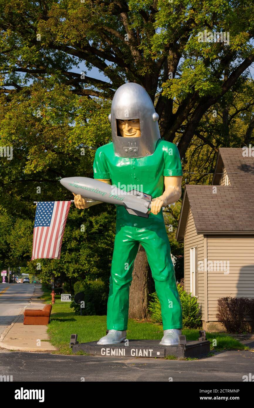 Wilmington, Illinois / United States - September 23 2020 The Gemini ...