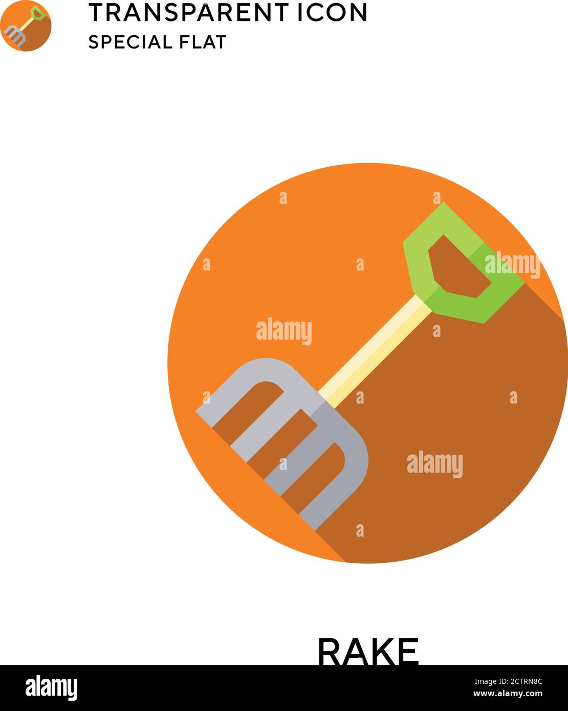 Rake soil leaves Cut Out Stock Images & Pictures - Alamy