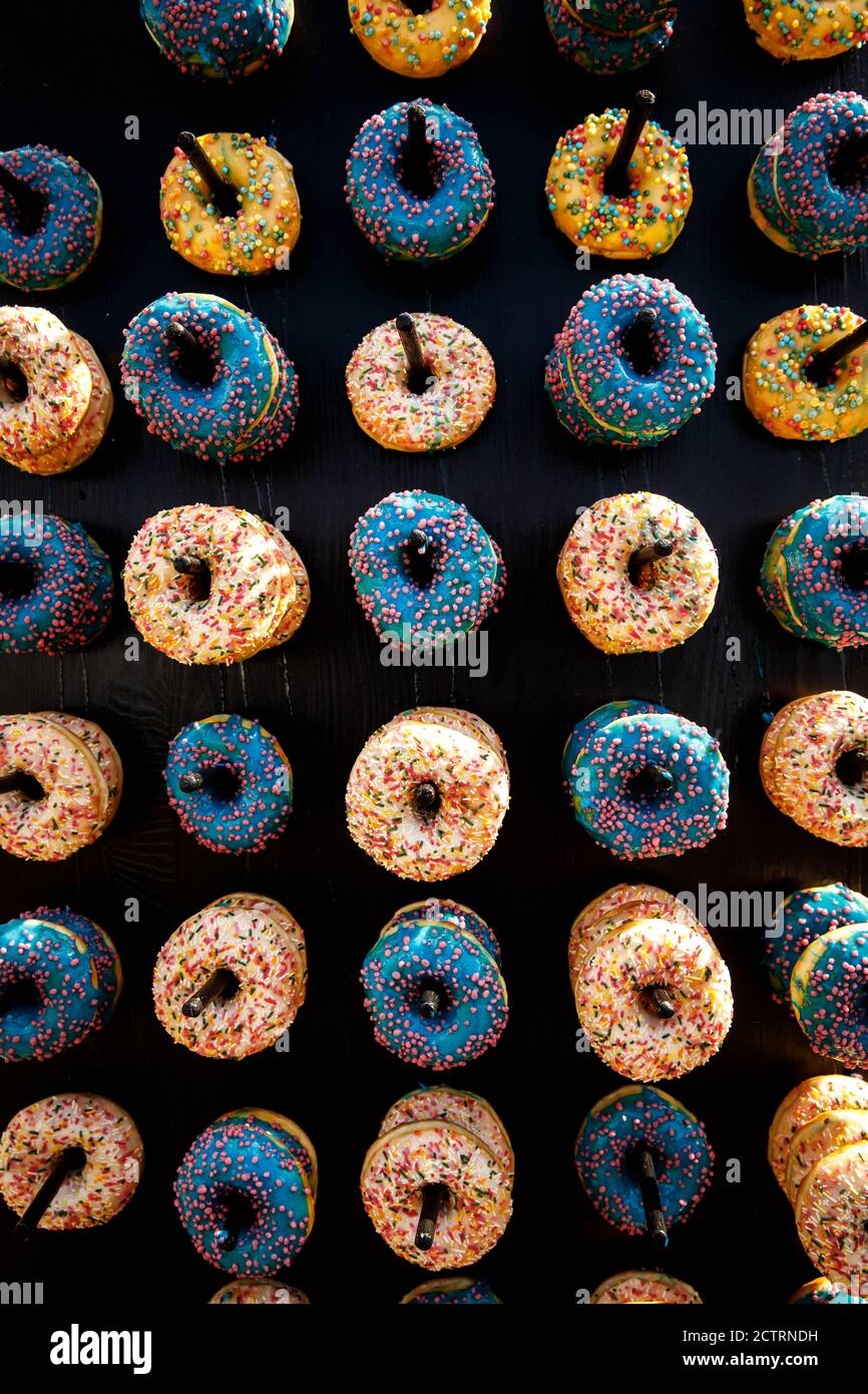 A lot of sweet donuts Stock Photo - Alamy