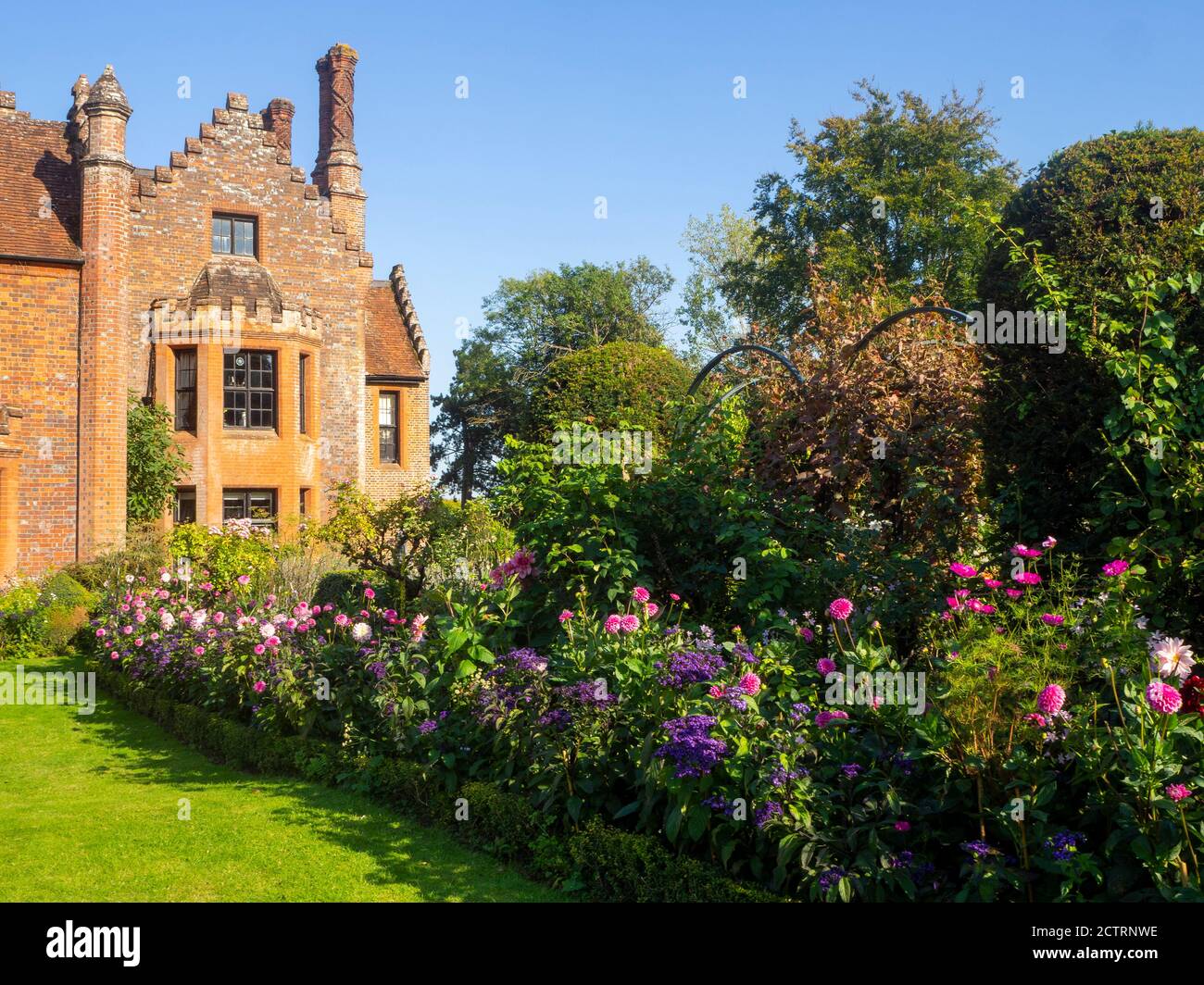 Chenies Manor House and Garden on a sunny September afternoon, 2020 ...