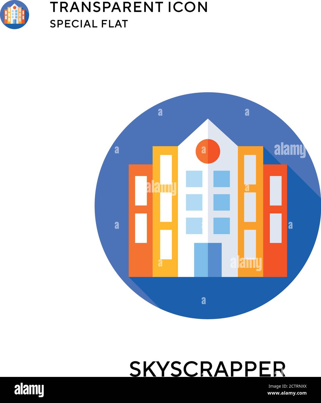 Skyscrapper vector vectors hi-res stock photography and images - Alamy