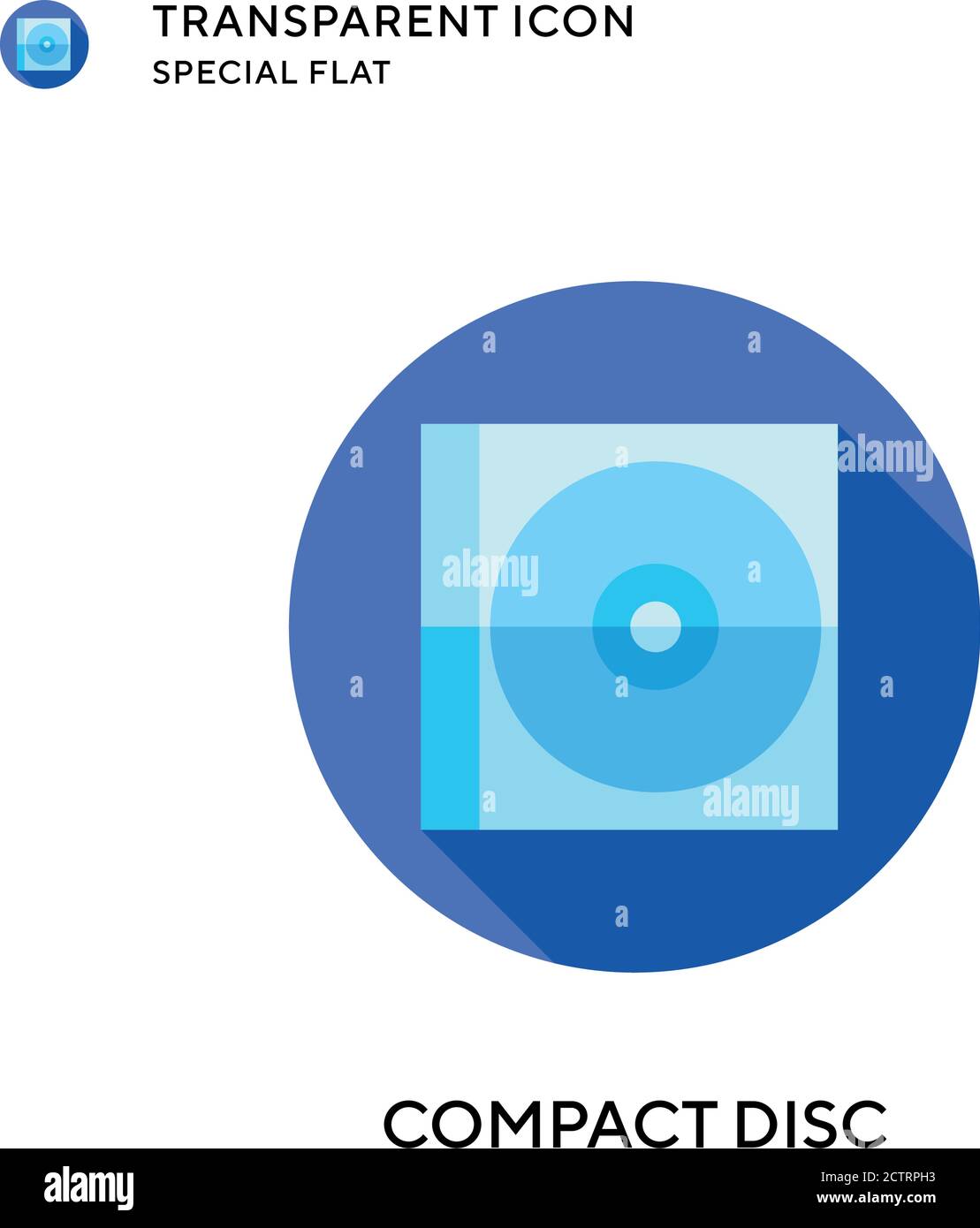 Flat illustration shiny compact disc hi-res stock photography and ...