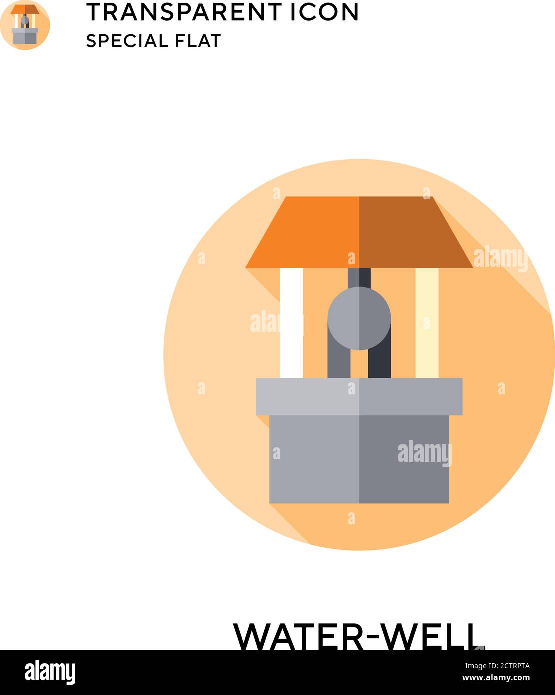 Water well agriculture flat hi-res stock photography and images - Alamy