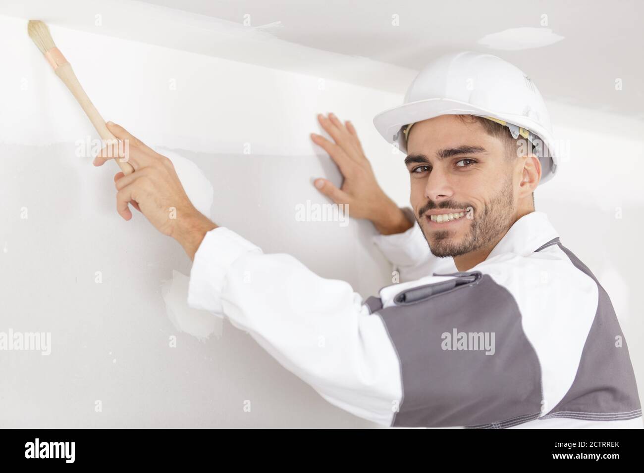 a painter copy space concept Stock Photo - Alamy