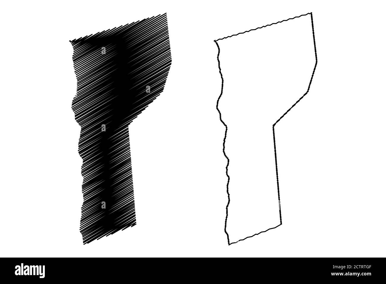 St. James (Barbados, Parishes of Barbados) map vector illustration ...