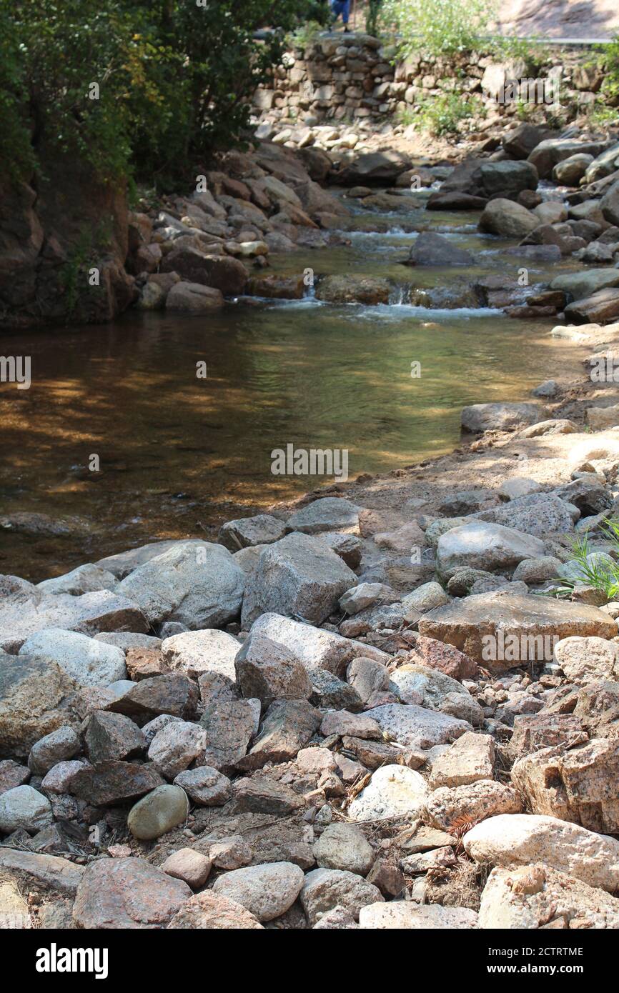 Colorado, seven falls Stock Photo - Alamy