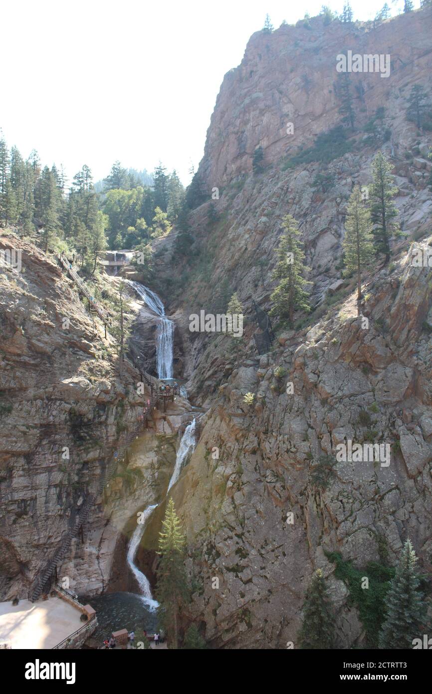 Colorado, seven falls Stock Photo - Alamy