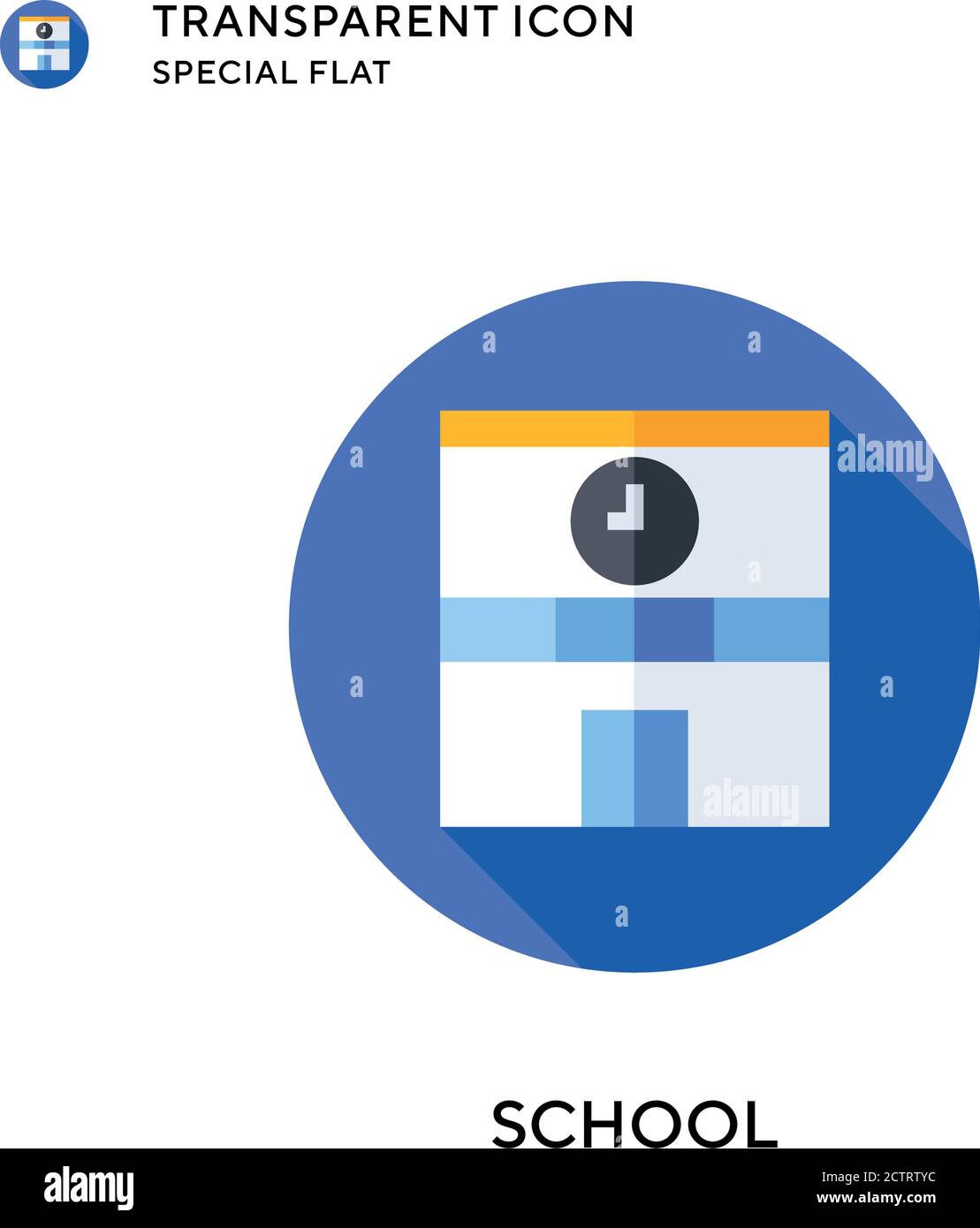 Children classroom front view Stock Vector Images - Alamy