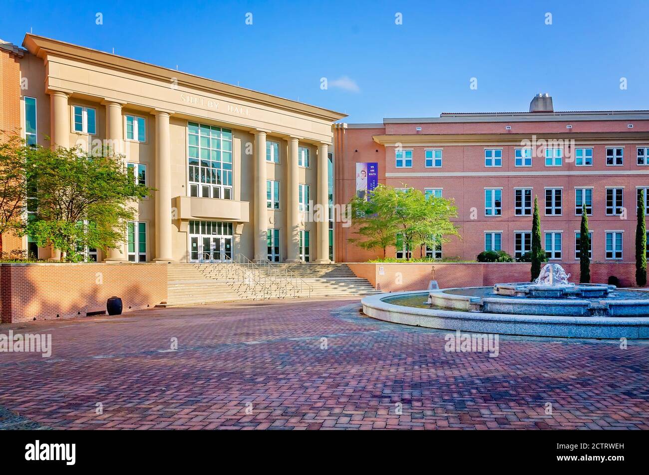 Shelby Hall, where the College of Engineering is located, is pictured ...