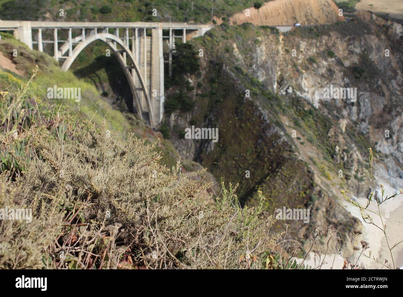California HWY 1 USA Stock Photo - Alamy