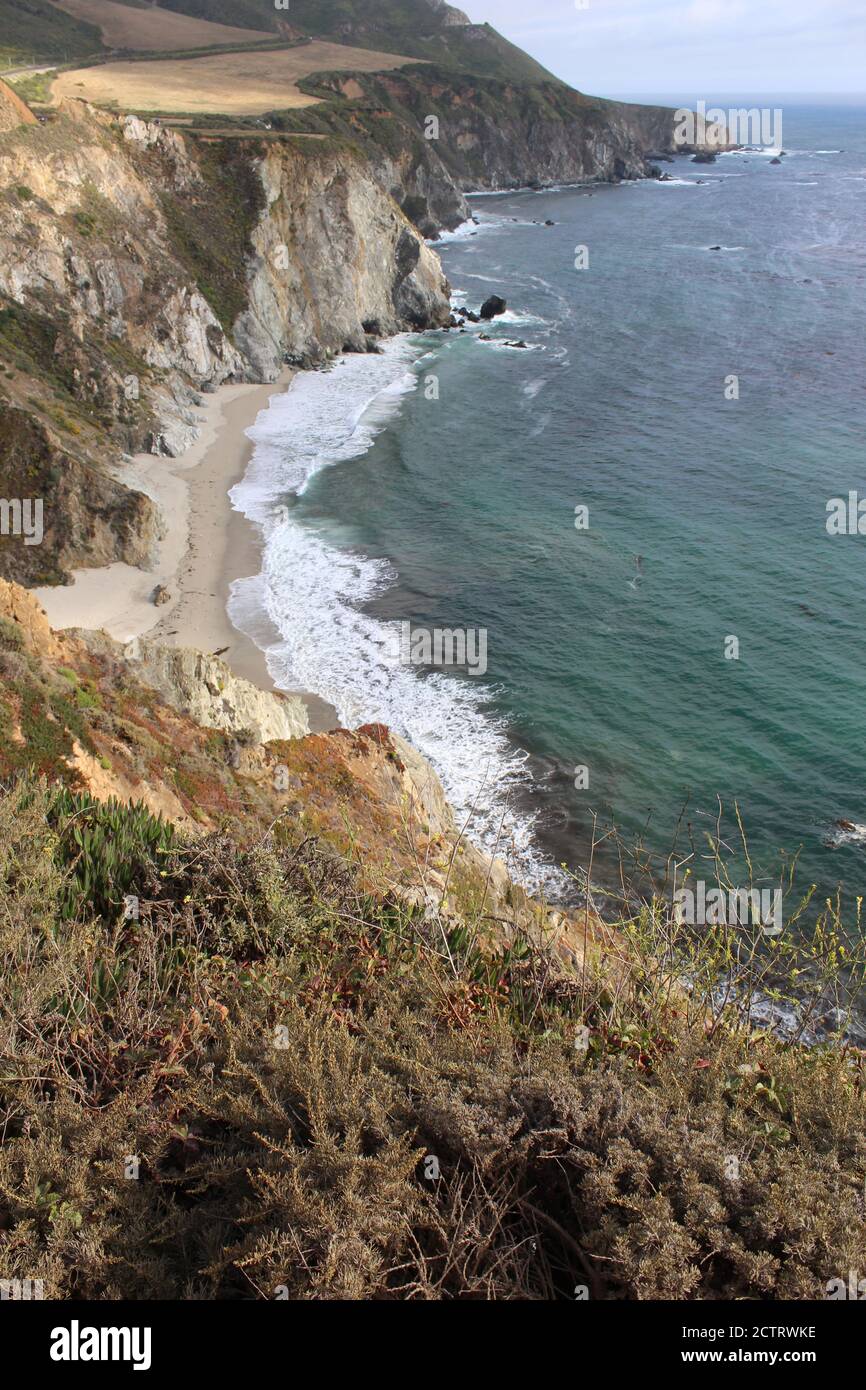California HWY 1 USA Stock Photo - Alamy