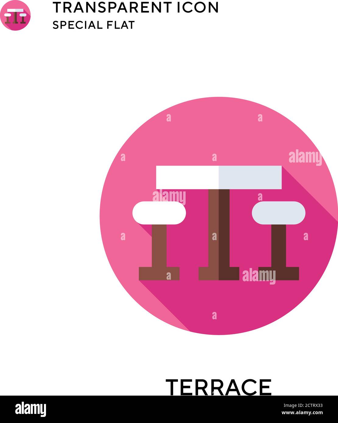 Outdoor terrace at the modern luxury hotel Stock Vector Images - Alamy