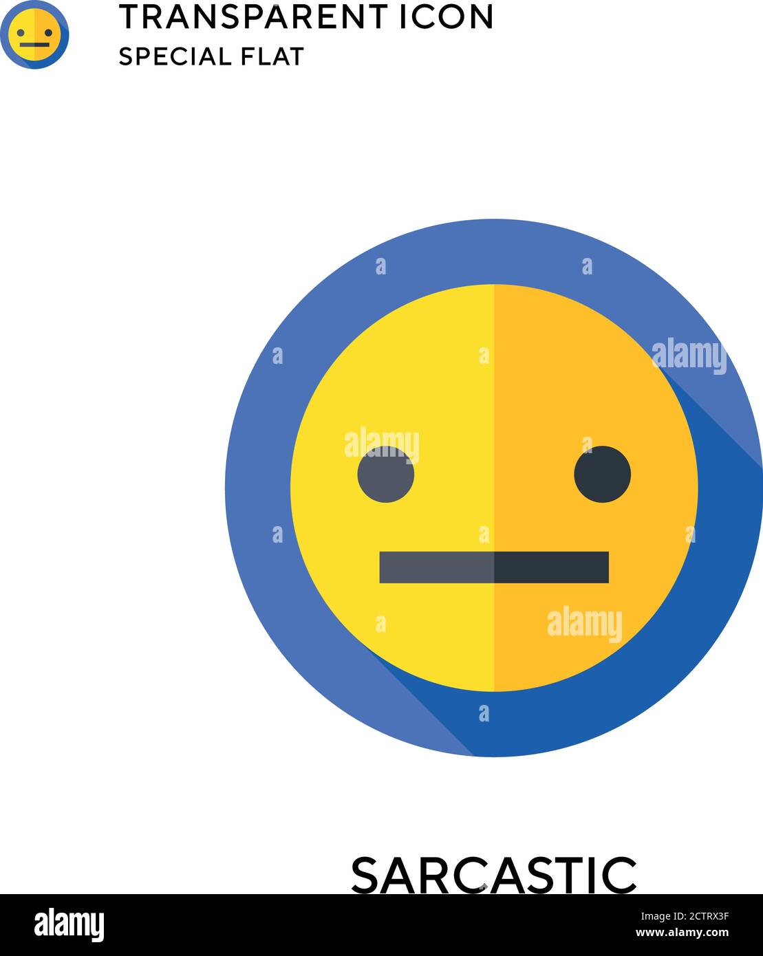 Sarcastic look Stock Vector Images - Alamy