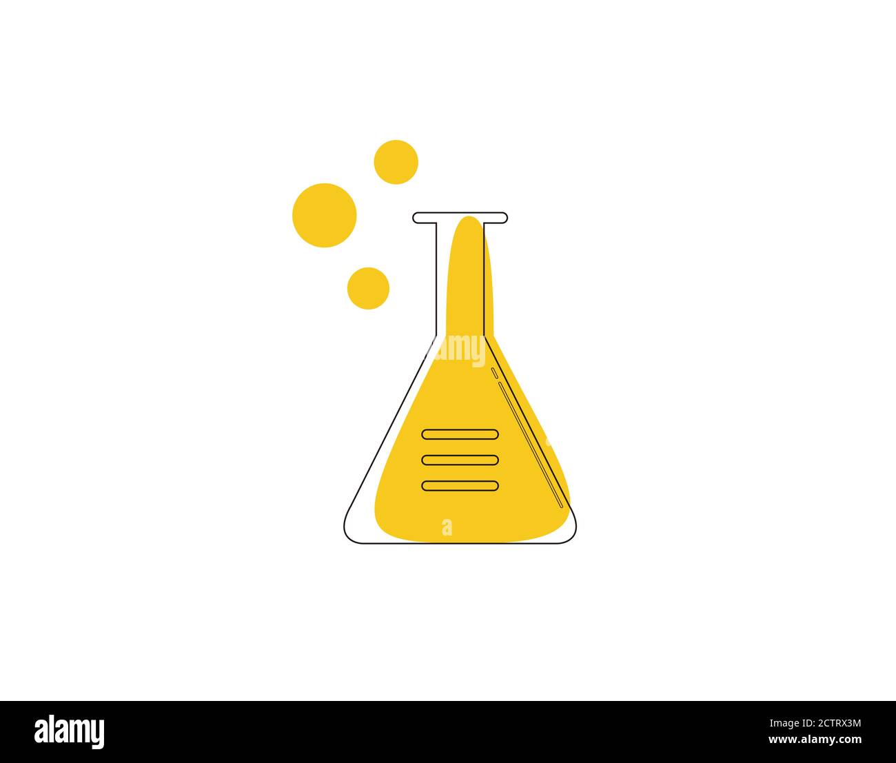 Laboratory Flat Icon on white background in vector illustration Stock ...
