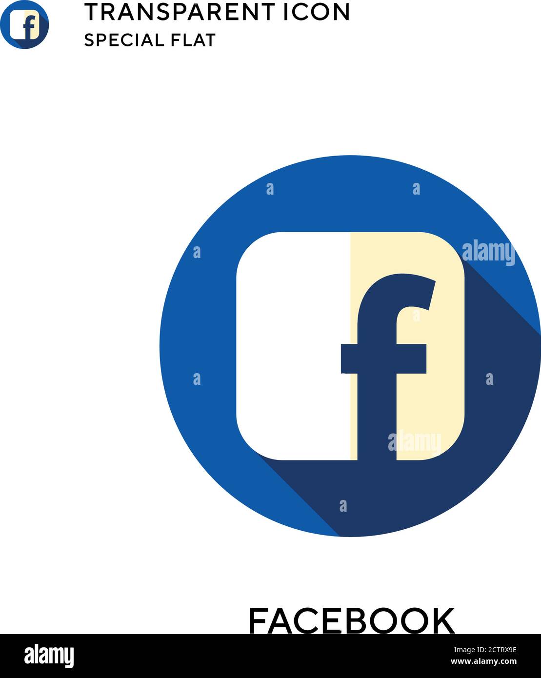 Facebook logo screen Stock Vector Images - Alamy