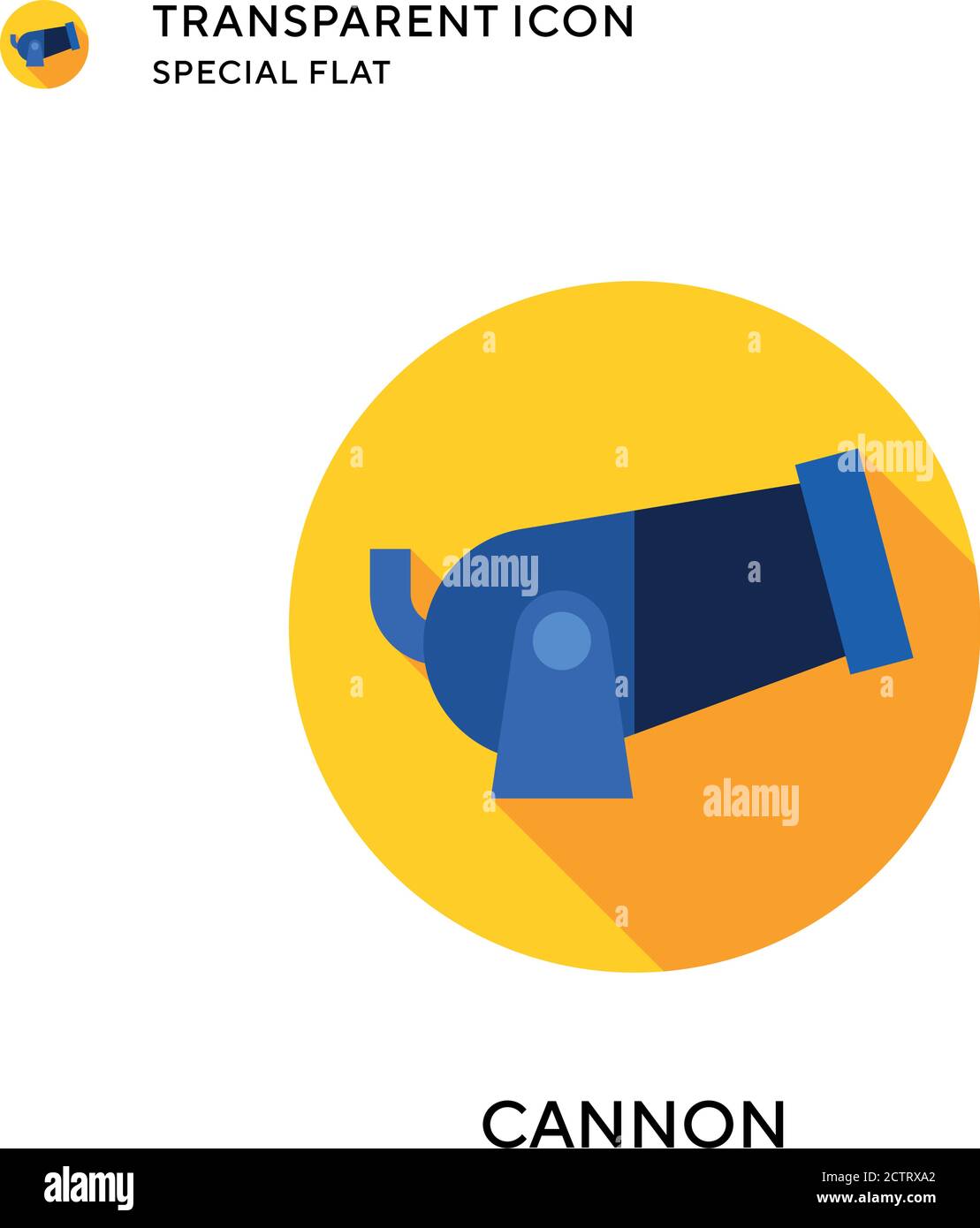 Beautiful old cannon Cut Out Stock Images & Pictures - Alamy