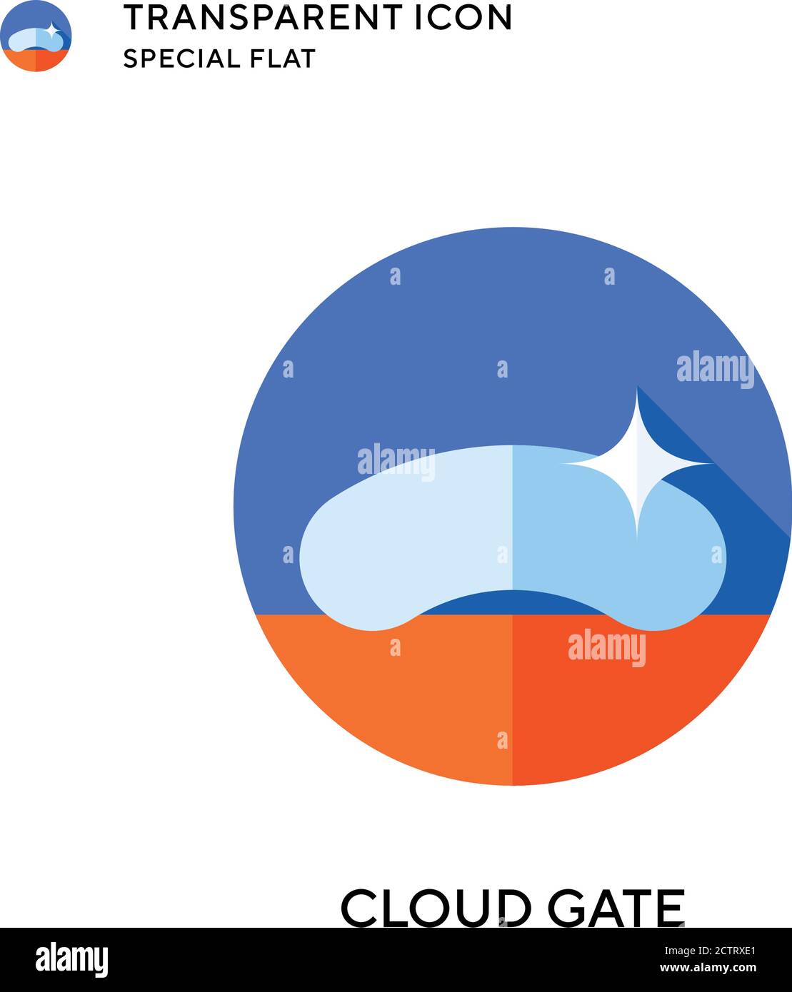 Blue lake bean Stock Vector Images - Alamy