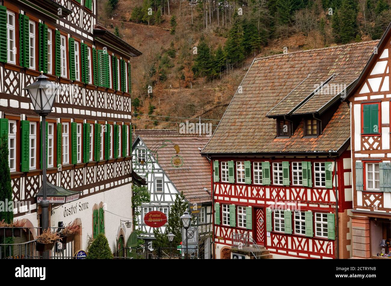Germany baden wurttemberg rottweil town house hi-res stock photography ...