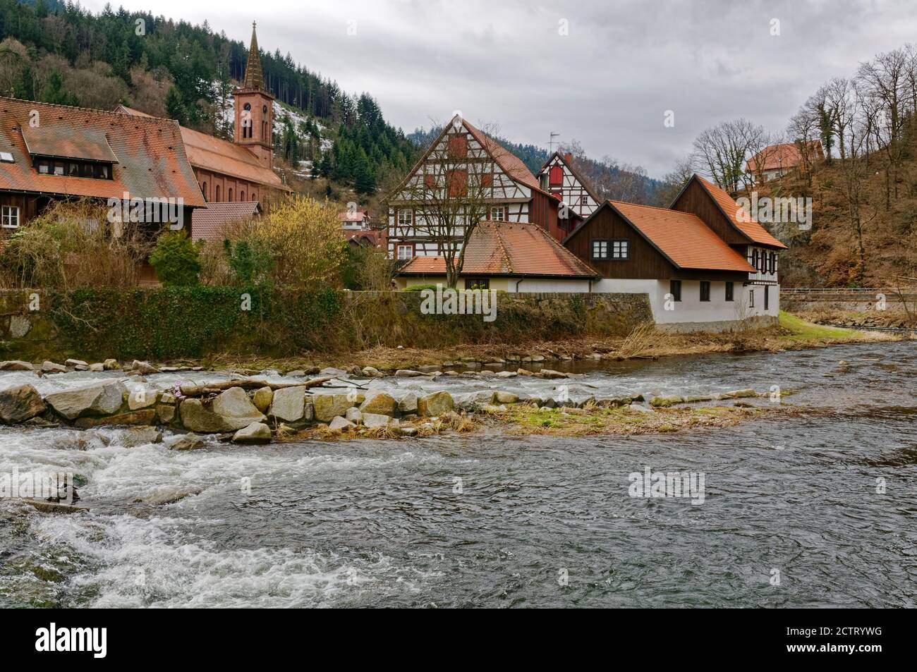 Baden Baden Germany Winter Town High Resolution Stock Photography and ...