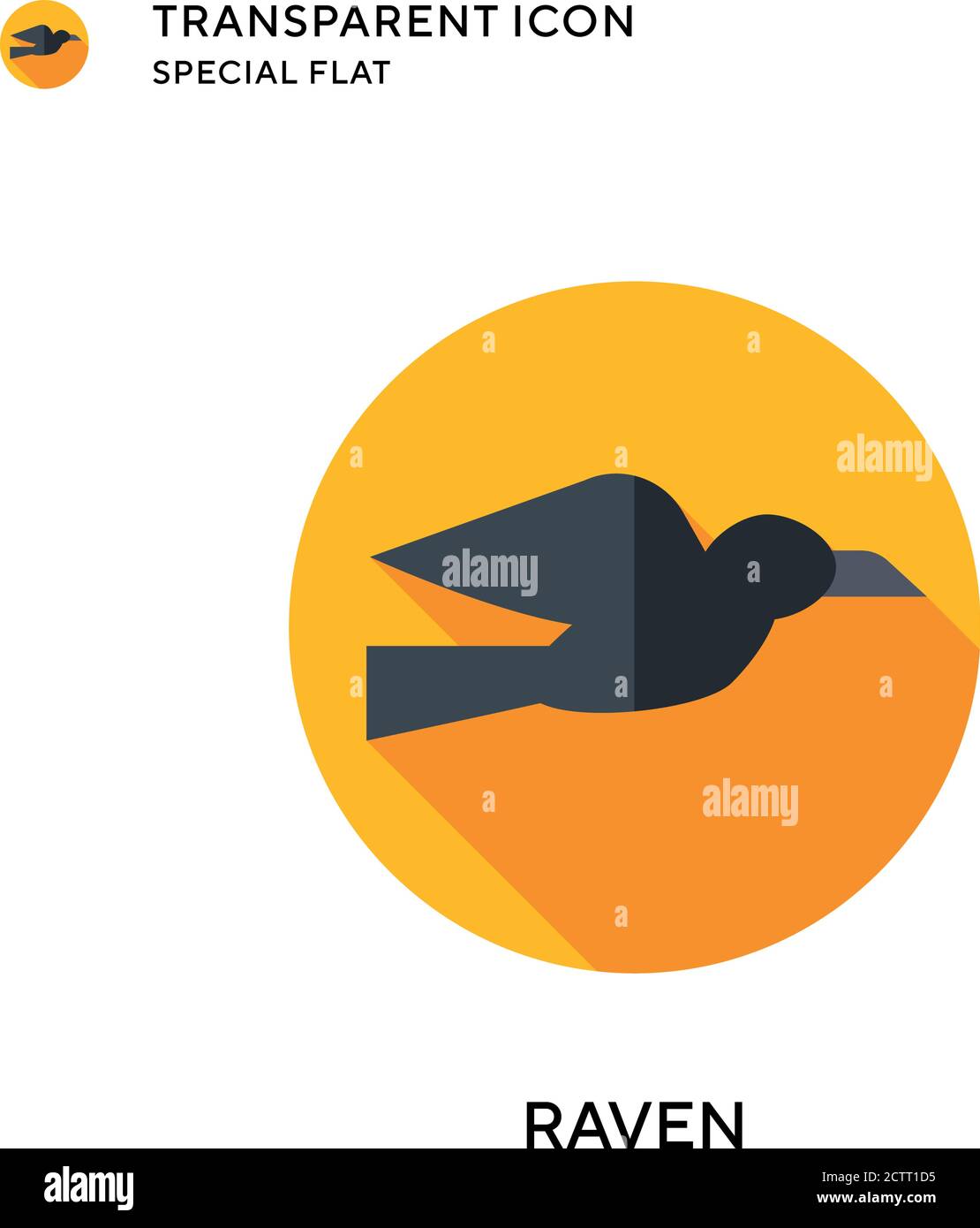 Dark art bird portrait Stock Vector Images - Alamy