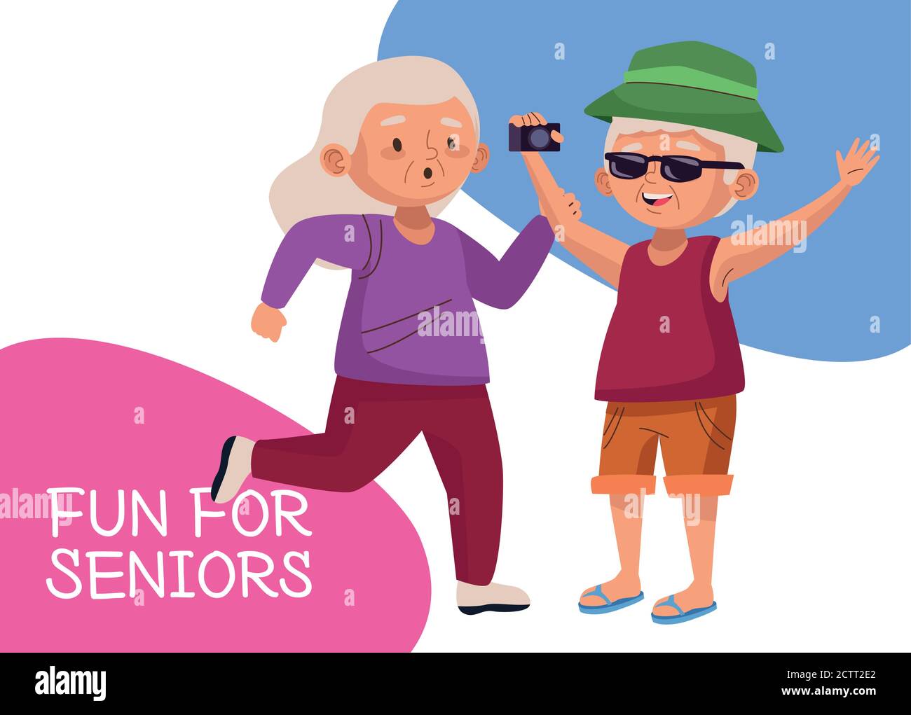 Happy retirement lettering cartoon hi-res stock photography and images ...