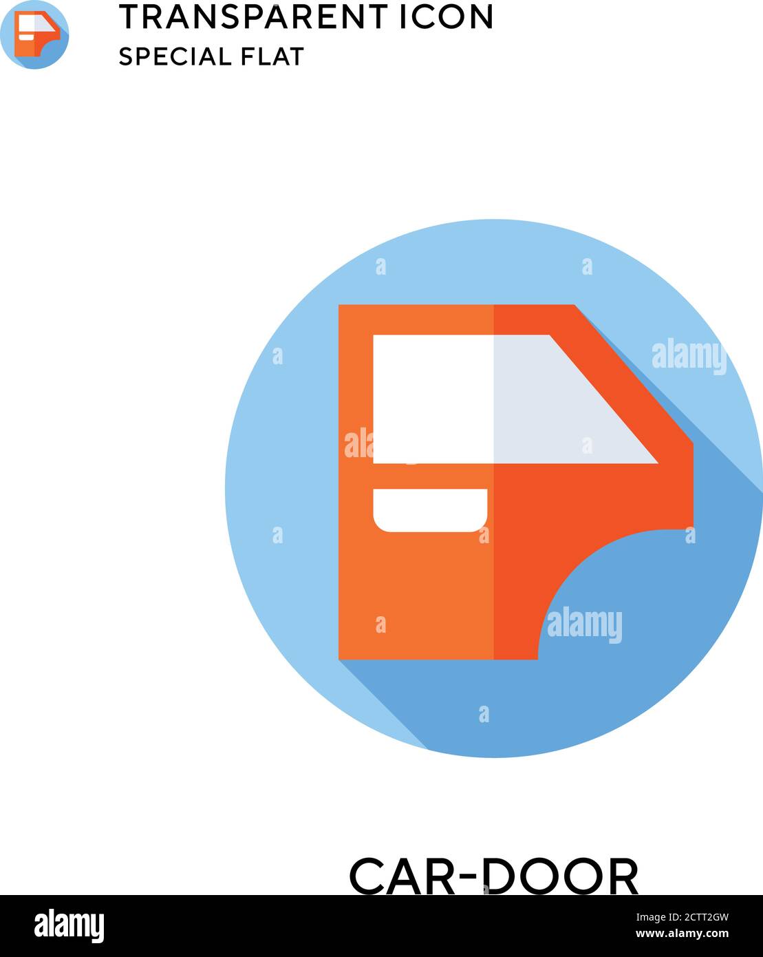 Businessman about to open car door Stock Vector Images - Alamy