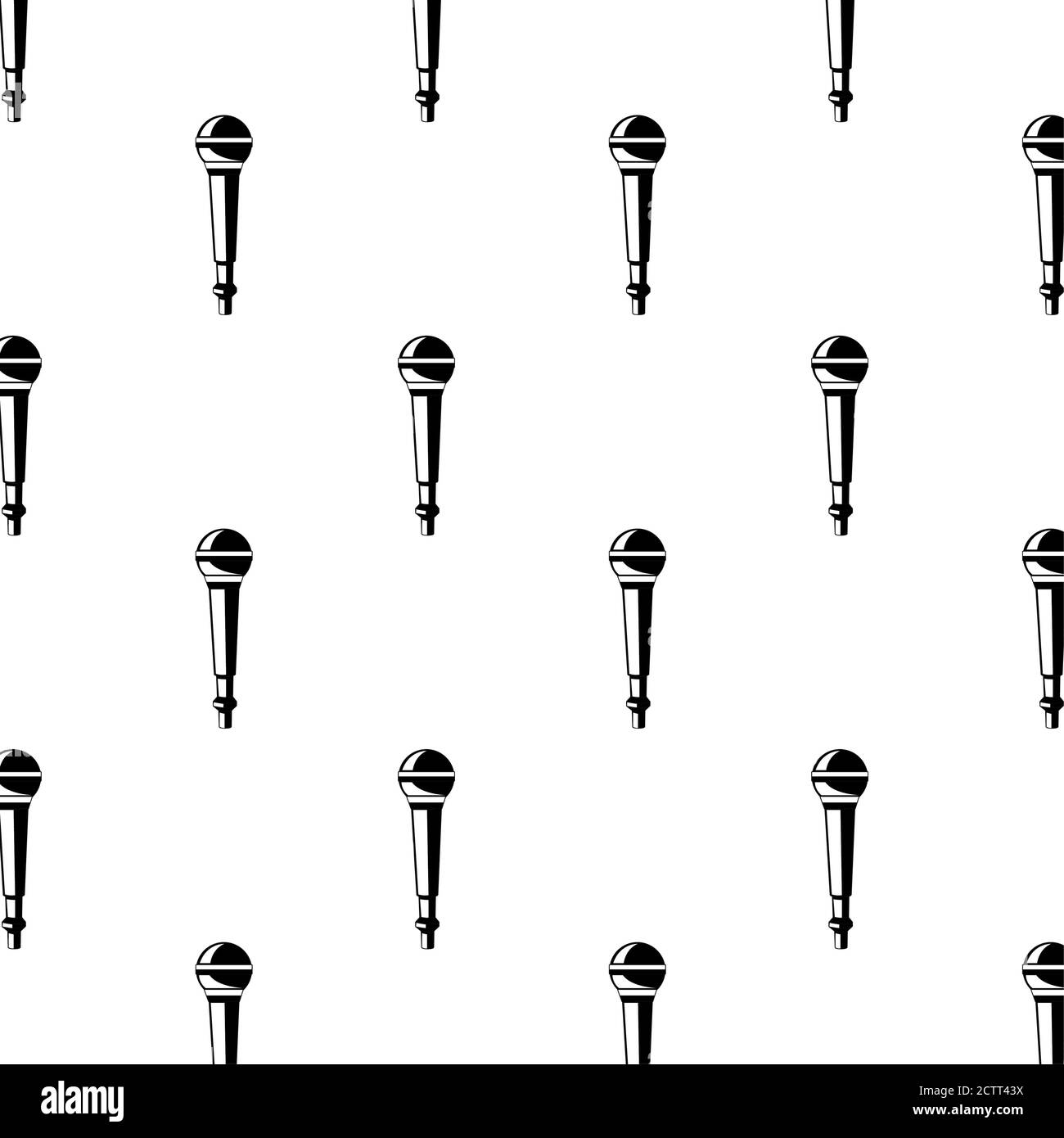 microphones audio devices pattern background vector illustration design ...