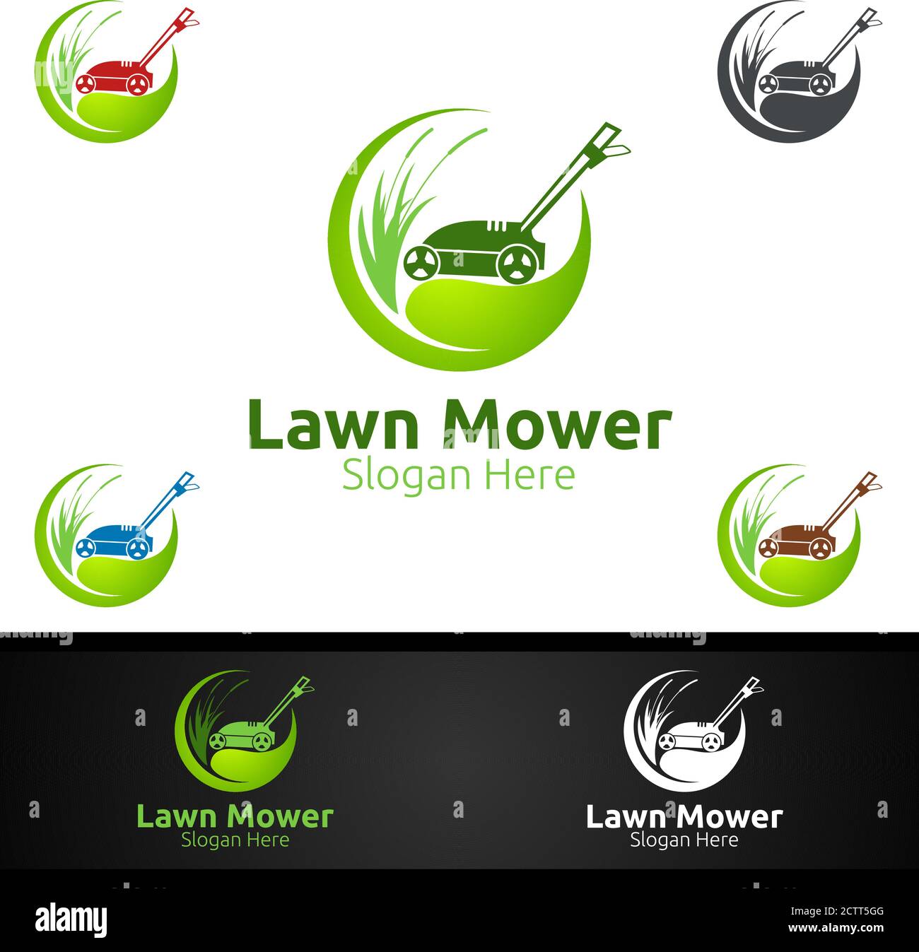 Lawn Mower Logos