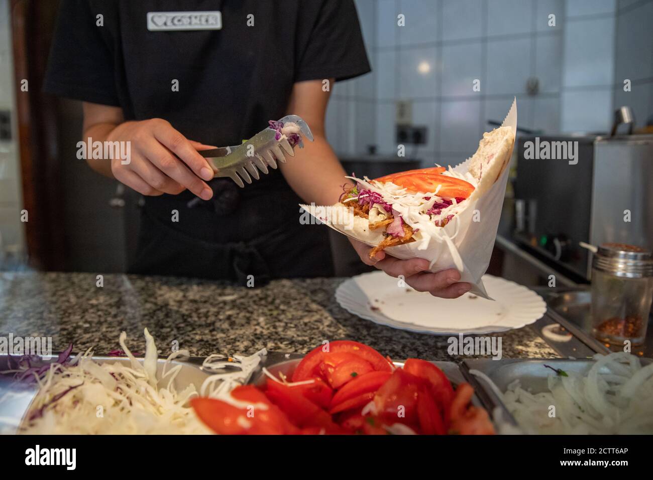 Kebab shop counter hi-res stock photography and images - Alamy