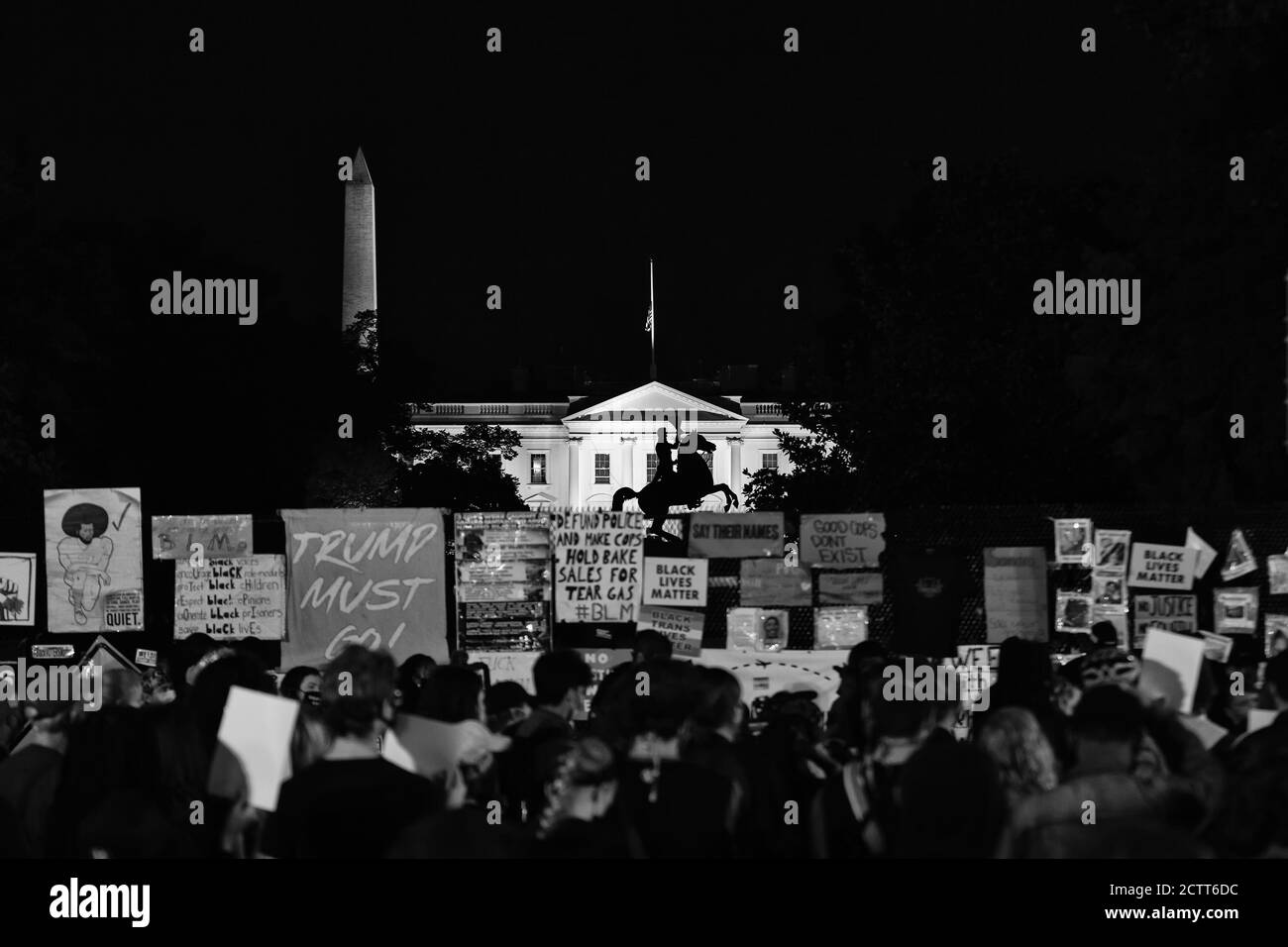 Jackson plaza Black and White Stock Photos & Images - Alamy