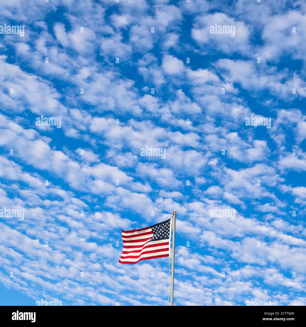 American flag sky american flag hi-res stock photography and images - Alamy