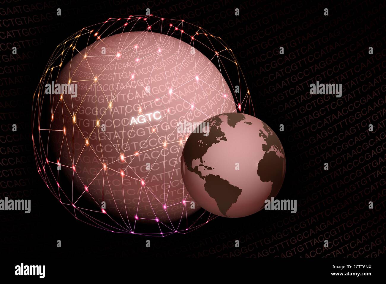 Dna and earth hi-res stock photography and images - Alamy