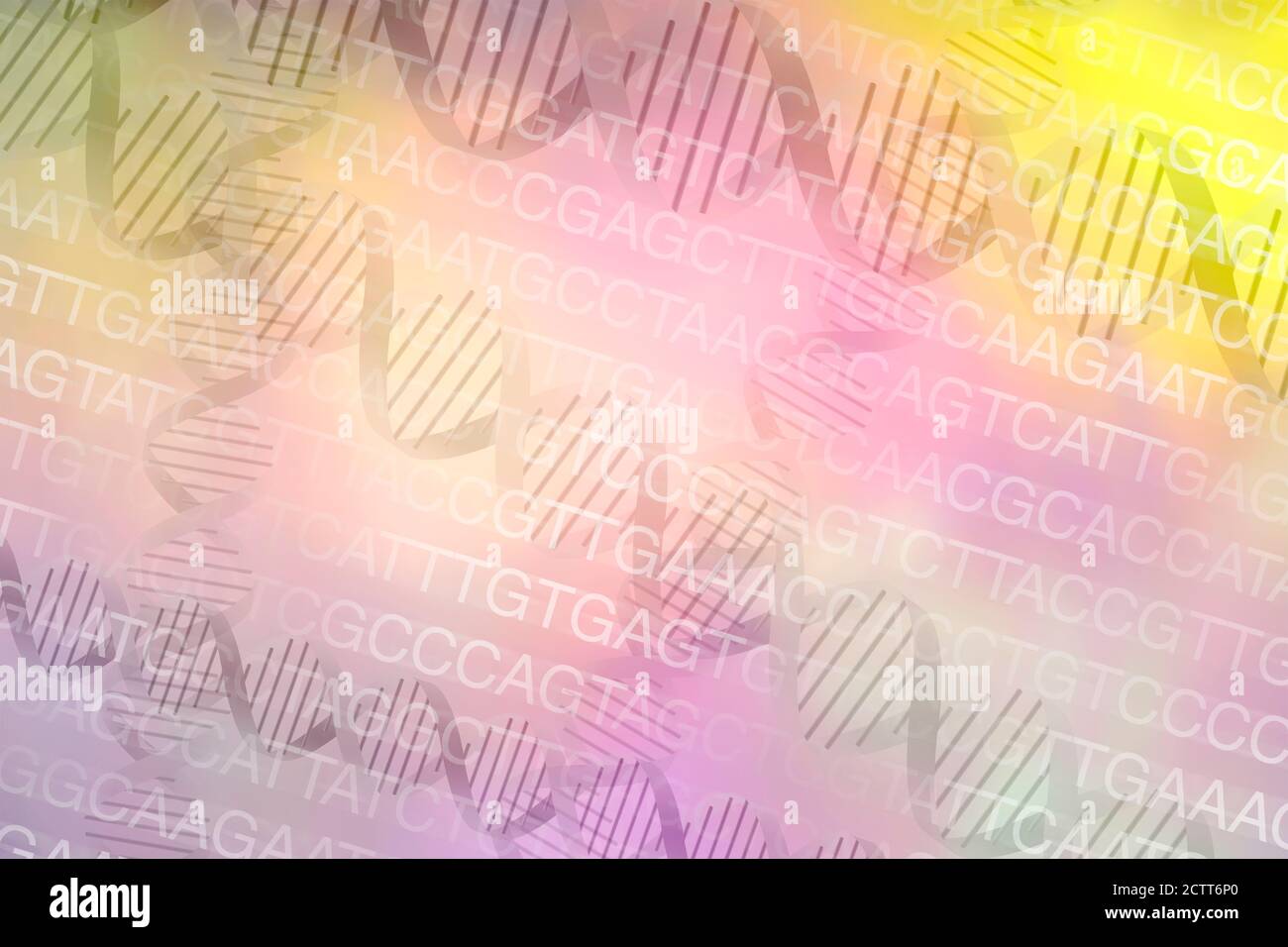 DNA helix on pastel background Stock Photo - Alamy