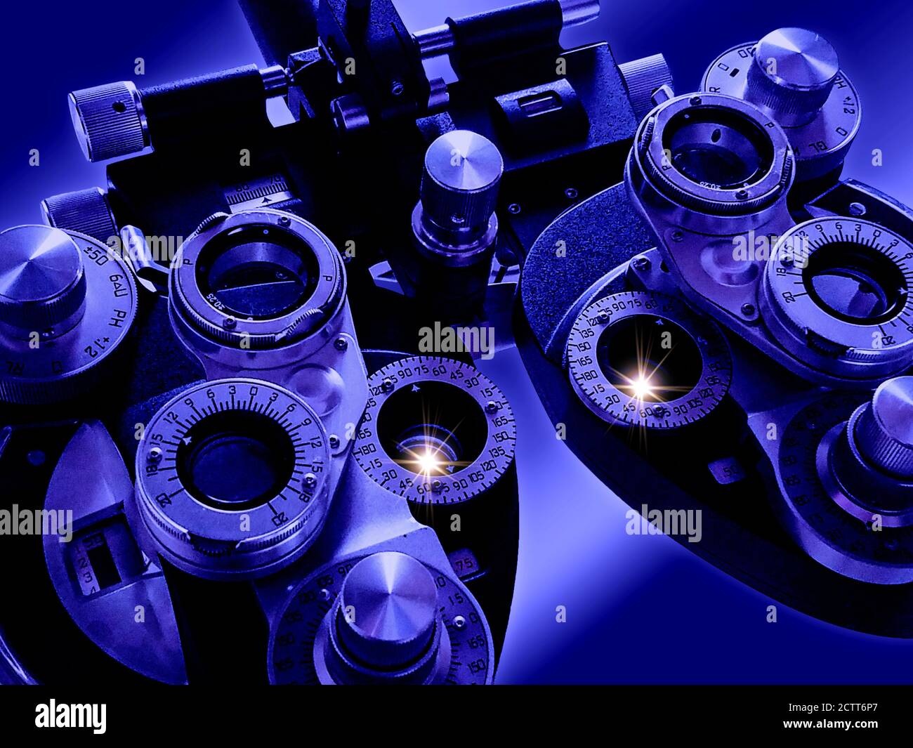 Phoropter hi-res stock photography and images - Alamy