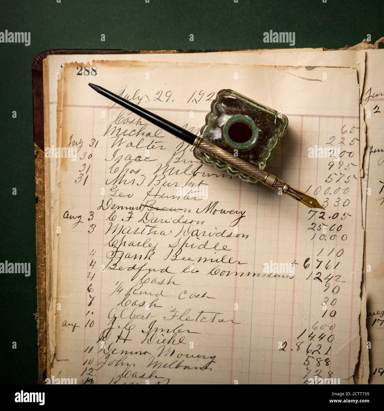 Fountain pen ink well hi-res stock photography and images - Alamy