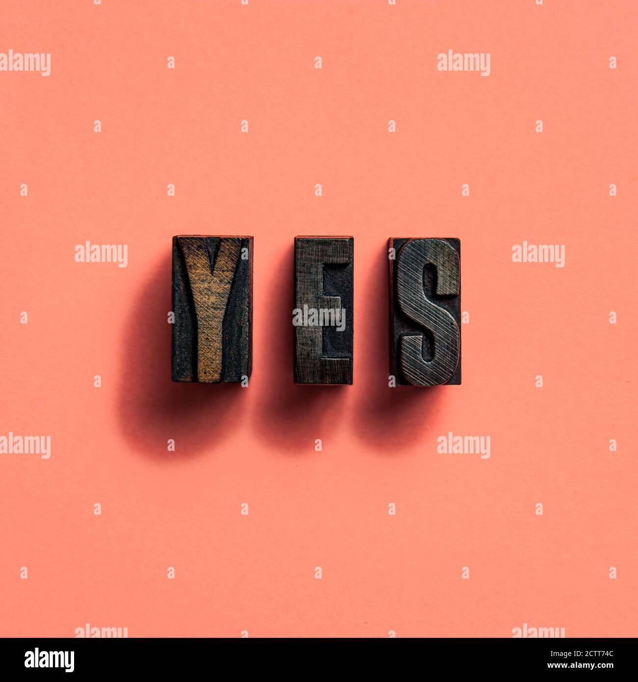 Word yes hi-res stock photography and images - Alamy