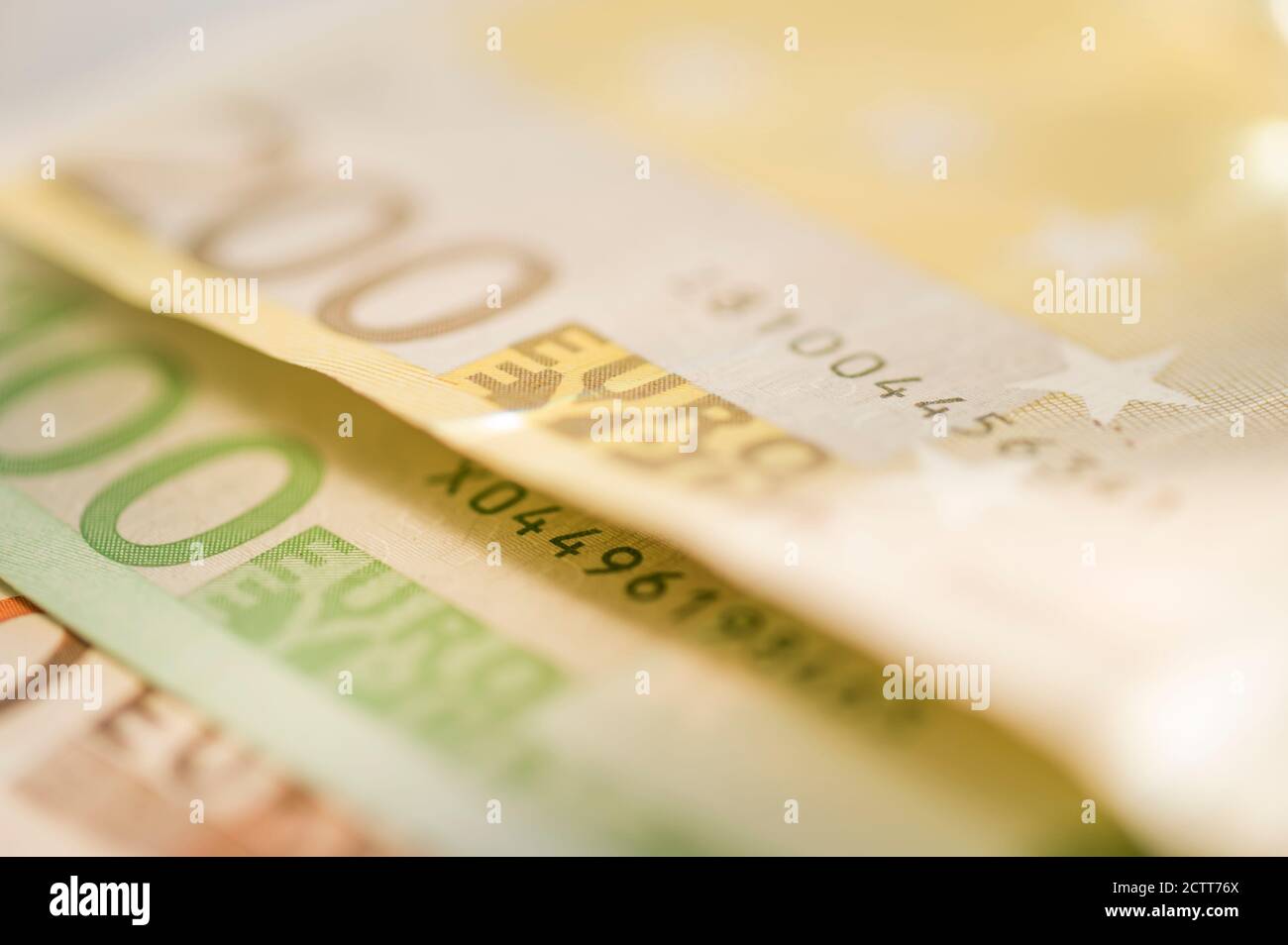 Different denominations of Euro bills Stock Photo - Alamy