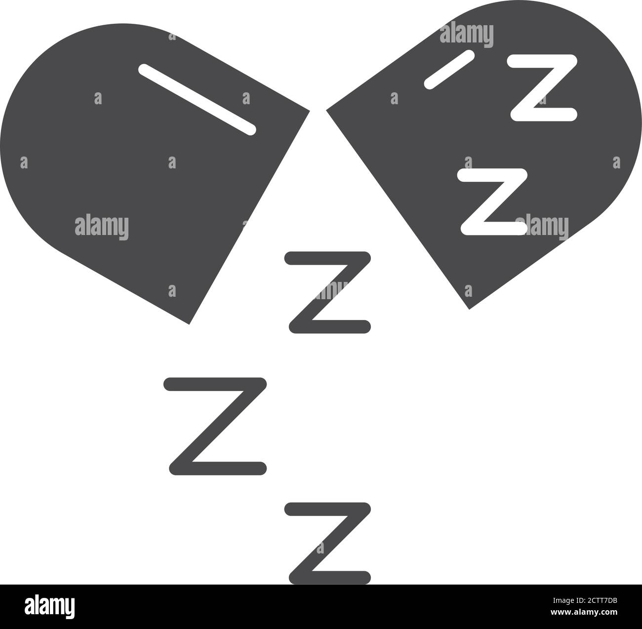 Zzz symbol hi-res stock photography and images - Alamy