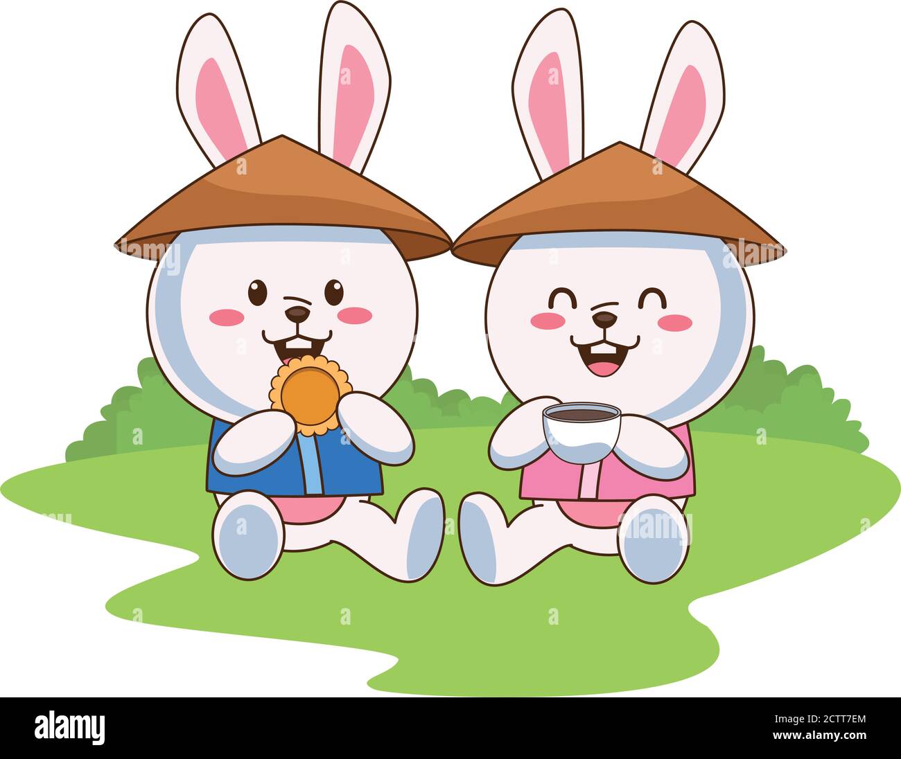 Chinese hats Stock Vector Images - Alamy