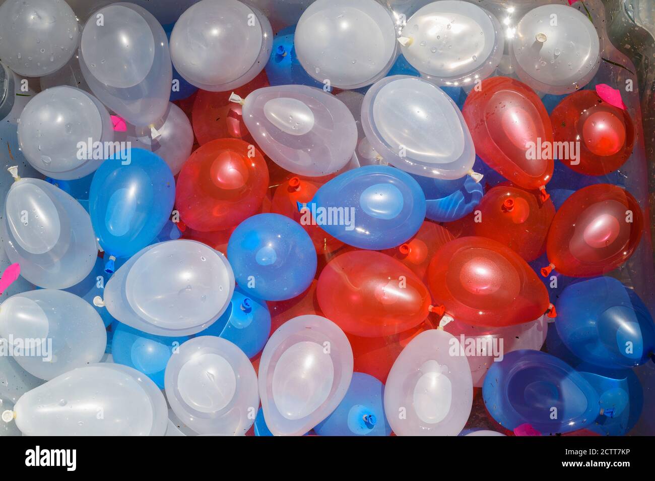 Heap of water balloons Stock Photo - Alamy