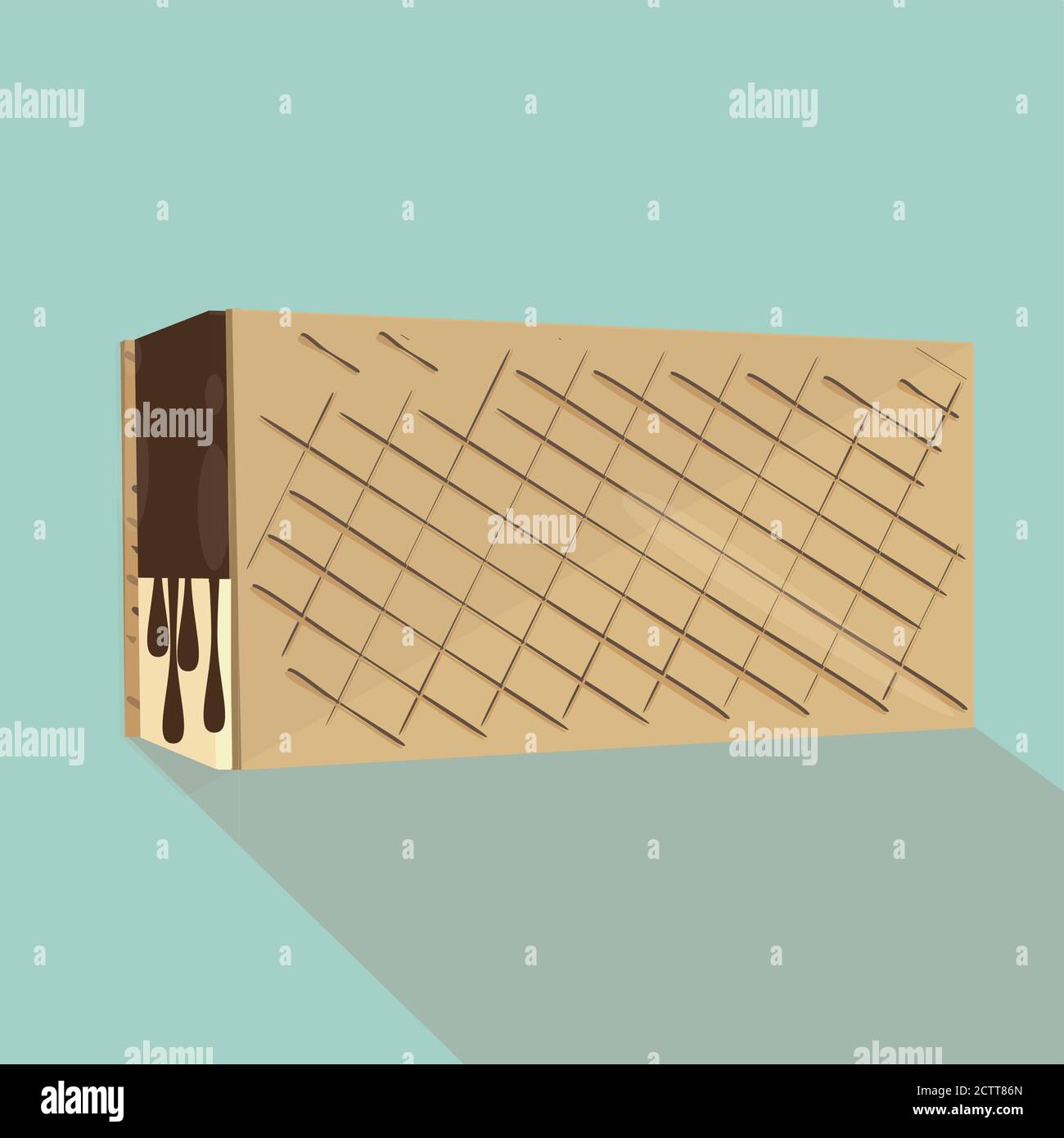 Ice collapse Stock Vector Images - Alamy