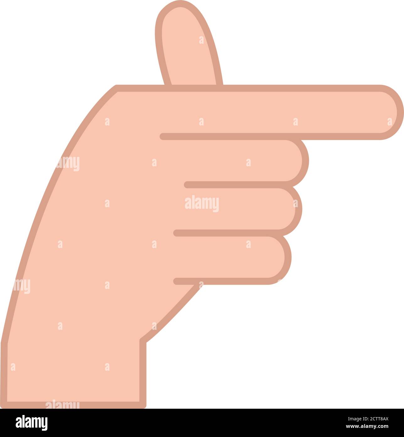 sign language hand gesturing expression vector illustration line and ...