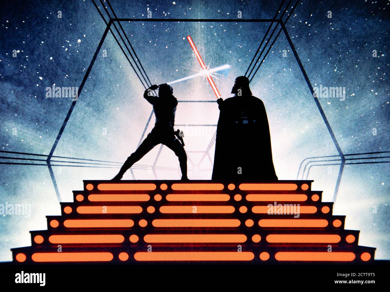 Darth Vader Empire Strikes Back High Resolution Stock Photography and ...
