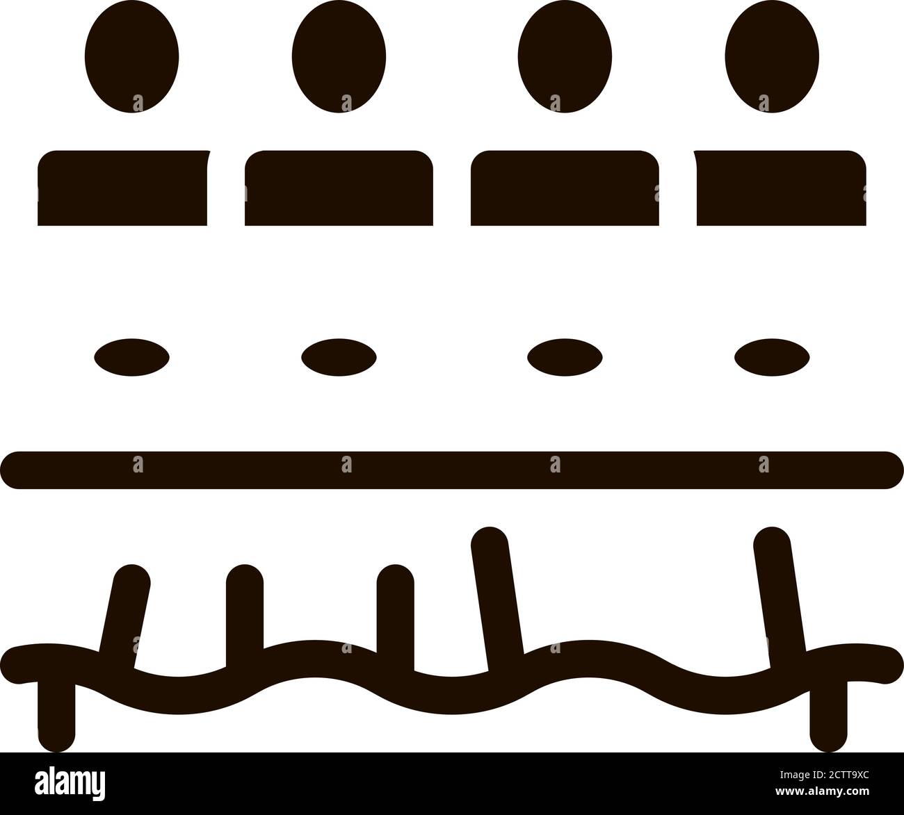 Dinner party flowers Stock Vector Images - Alamy