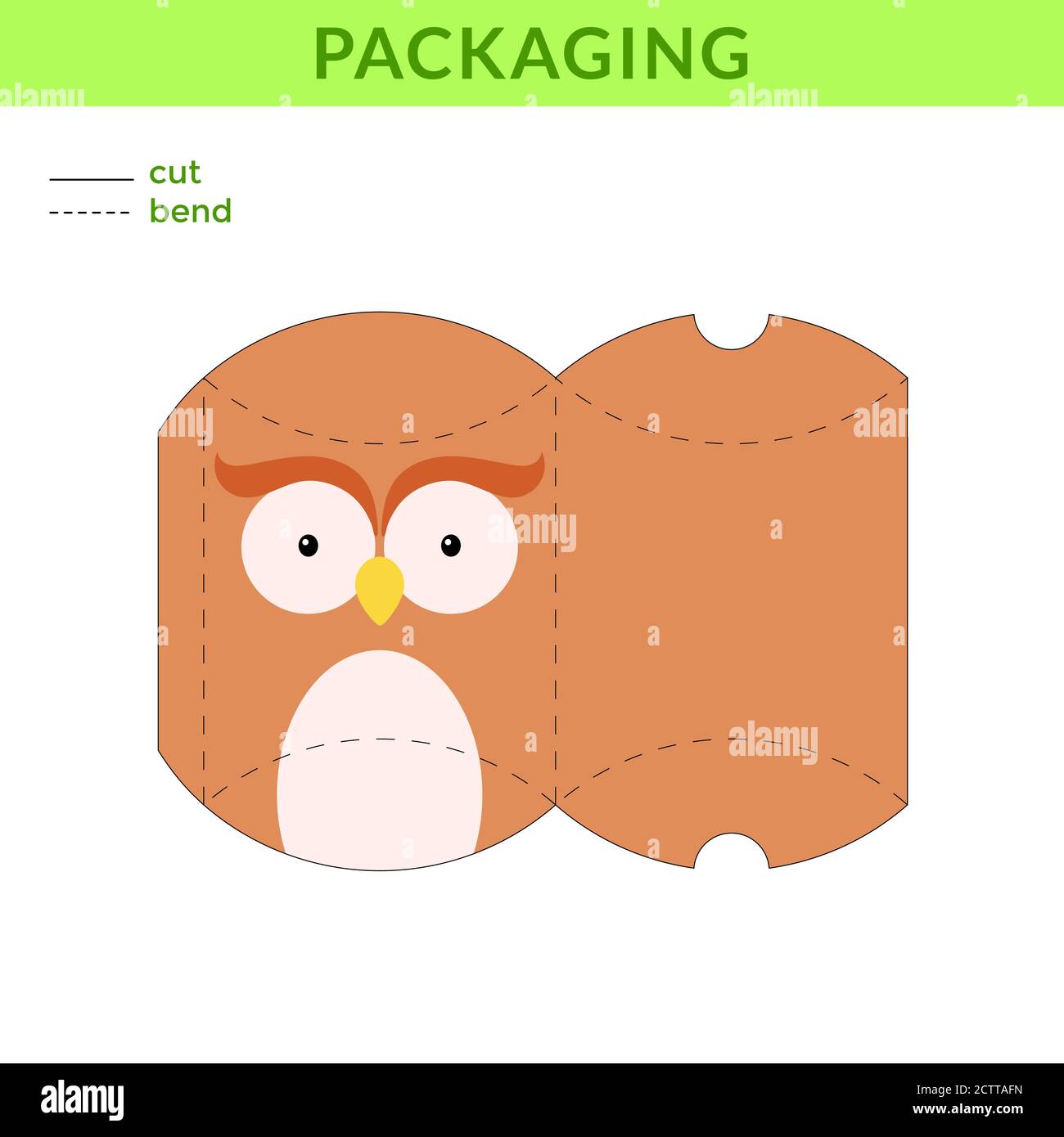 Cute adorable owl gift Stock Vector Images - Alamy