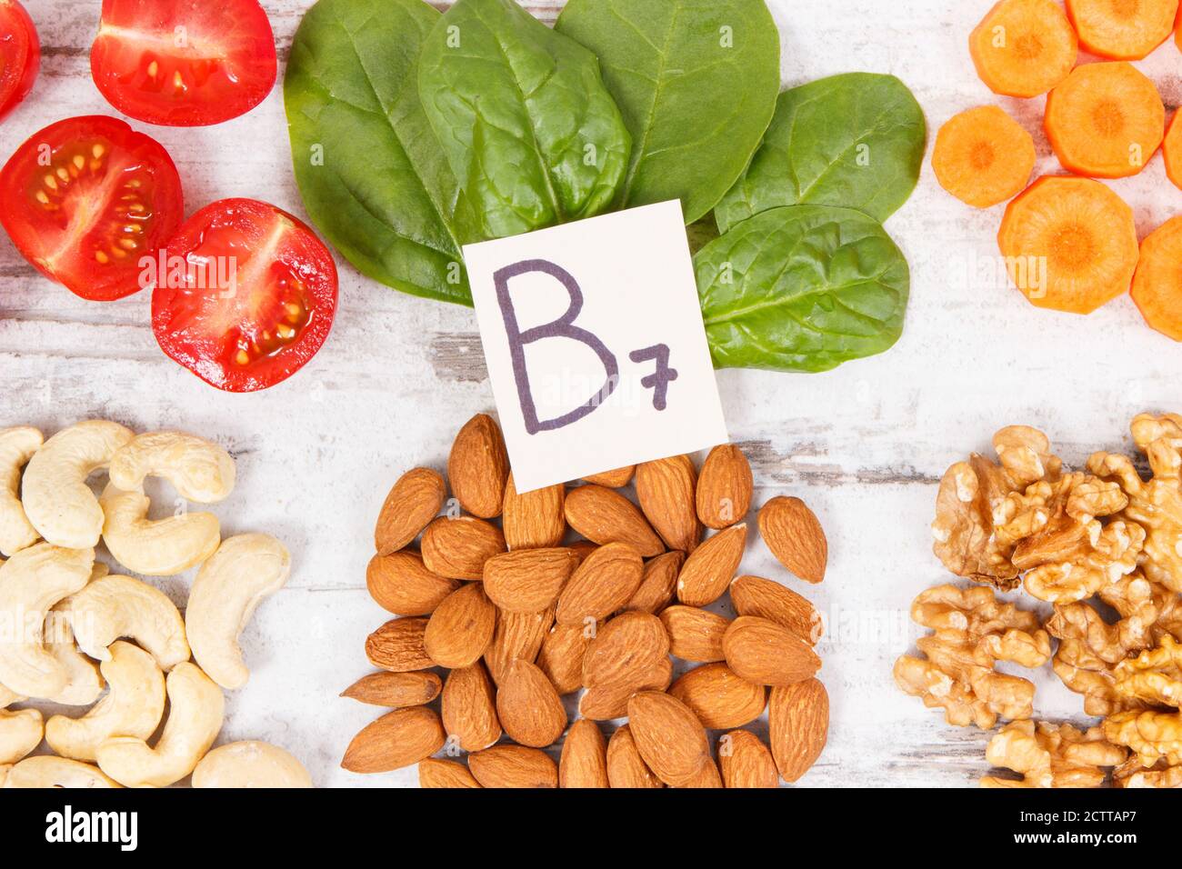 Nutritious products containing vitamin B7 and dietary fiber, natural ...