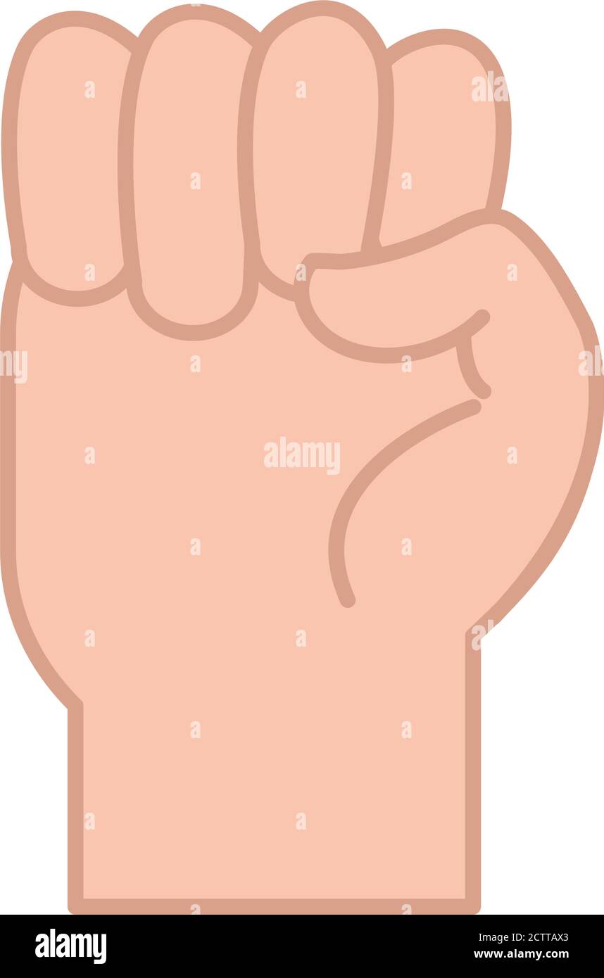 sign language hand gesture indicating e letter vector illustration line ...